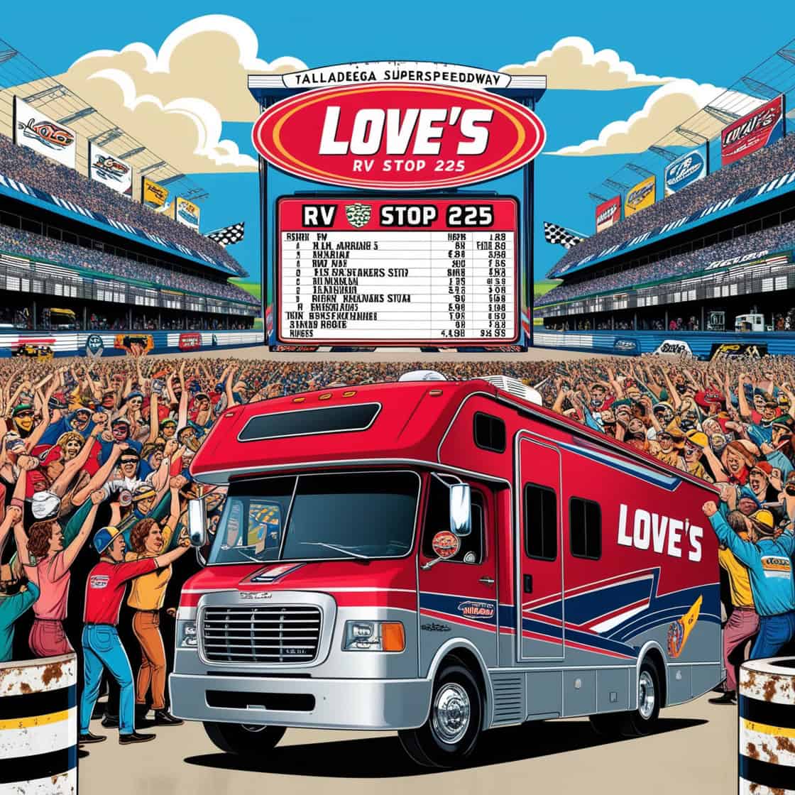 Love's RV Stop 225: Talladega Superspeedway Race Results Unveiled ...